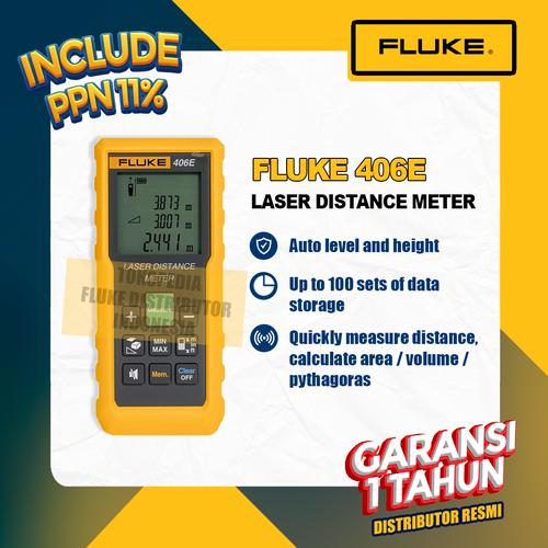 Jual FLUKE 406E Laser Distance Meter - 60 Meter - Jakarta Barat - Fluke ...