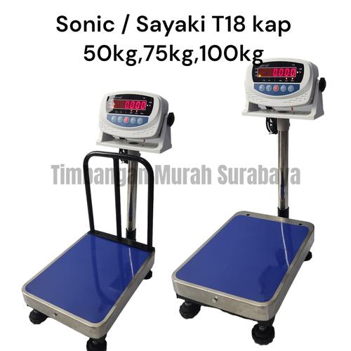 Jual Timbangan Digital , Duduk , Industri , SAYAKI , SONIC Cap 100kg T18 - Jakarta Utara ...
