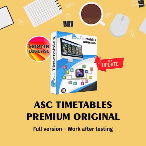 Jual DVD ASC TIMETABLES 2025 ORIGINAL APLIKASI JADWAL SEKOLAH FULL - Jakarta Selatan - montis ...