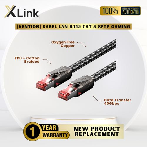 Jual Kabel LAN Ethernet Cable RJ45 Cat 8 Vention Gigabit Network Patch ...