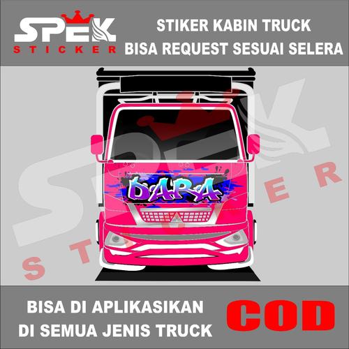 Jual STICKER KABIN TRUCK BISA REQUEST SESUAI SELERA 9 - C - Kab. Jepara ...