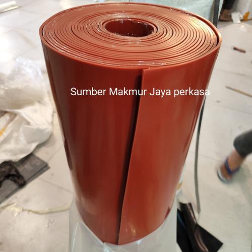 Jual Rubber Sheet Silicone Merah 2mm x 100cm x 30cm ( Rubber Red ...