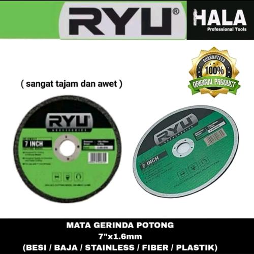 Jual RYU BY TEKIRO - MATA GERINDA POTONG 7"X1.6MM (BESI / BAJA ...
