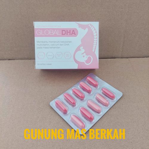 Jual GLOBAL DHA Global Dha global dha - multivitamin, kalsium dha ...