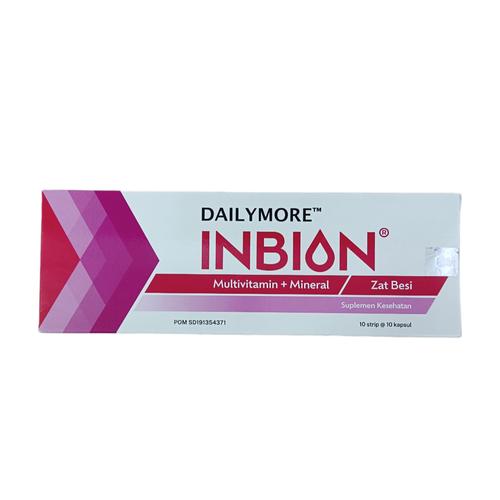 Jual Inbion Box 100 Kapsul / Lembar 10 kapsul - Jakarta Utara ...