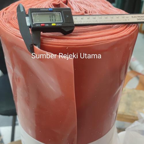 Jual Silicone Rubber Sheet merah 1mm x 100cm x 10cm ( Karet Siliocne ...