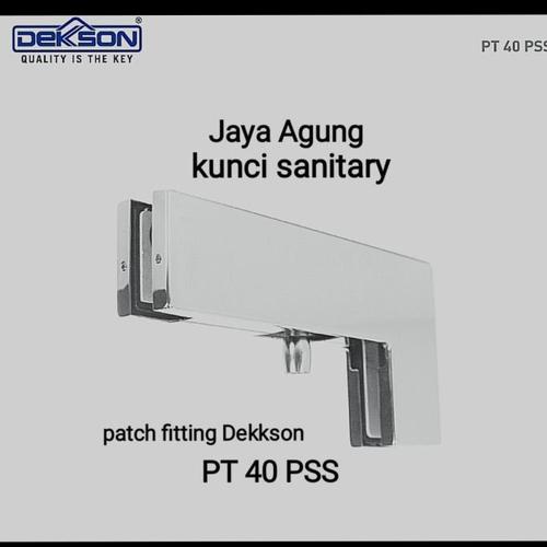 Jual Wajib BG! Patch Fitting PT 40 Dekson/penjepit pintu kaca Dekson Pt ...