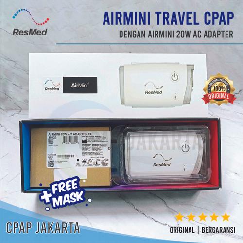 Jual AirMini Portable ResMed Mesin CPAP + Free Masker CPAP - AirFit N20 - Jakarta Selatan - CPAP ...