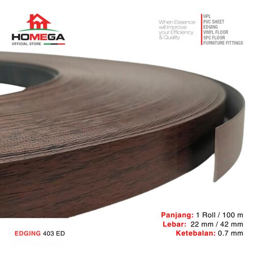 Promo HOMEGA PVC Edging- Pelapis Meja PVC - Tekstur Traditional Walnut ...