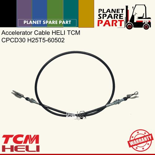 Jual Accelerator Cable forklift HELI TCM CPCD30 PN H25T5-60502 Kabel ...