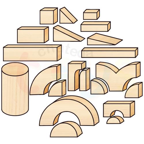 Jual SBB-02 Balok Unit 105 pcs /set Chateda Toys mainan edukasi - Kota ...