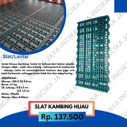 Jual PLASTIK SLAT KAMBING HIJAU DAN HITAM - ALAS KANDANG UNTUK KAMBING ...
