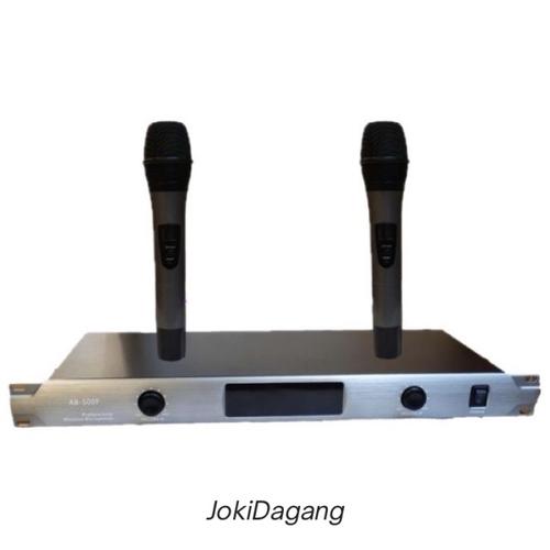 Jual Mic Vocal Profesional Wireless Frekuensi VHF Audio Sound System ...