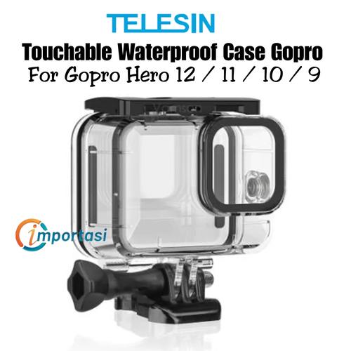 Jual TELESIN Waterproof Case GOPRO Hero 12 11 10 Underwater Diving Housing - Kota Depok ...