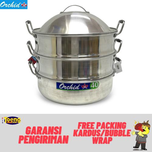Jual KALAKAT/LANGSENG SUSUN 3 40CM BG / LANGSENG/STEAMER ALUMINIUM ...