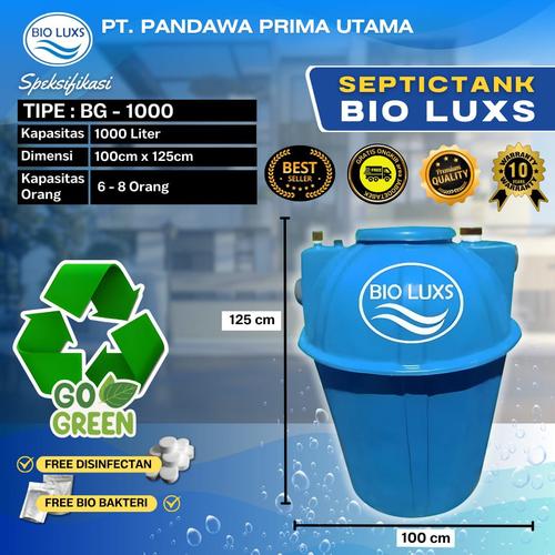 Jual Septic Tank Bio,Biotech, Biofil, BioLuxs Tipe BG 1000 liter - Kab ...