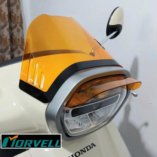 Promo honda stylo 160 Meter Visor Garnish front lamp pet topi lampu ...