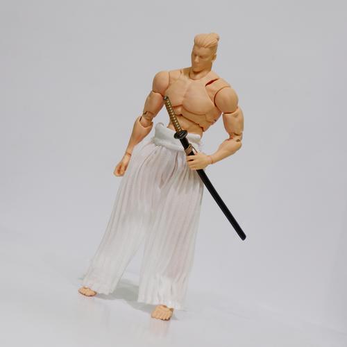 Jual custom Hakama Celana Samurai Kimono untuk Action Figure Kenshin ...