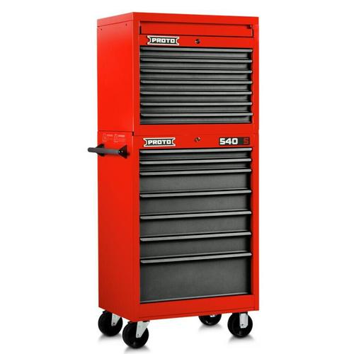 Jual PROTO Tool Set 411 Piece With Roller Cabinet J442742-7RD and Top ...