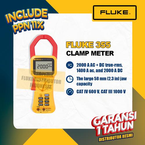 Jual Fluke 355 True RMS 2000 A Clamp Meter - Jakarta Barat ...