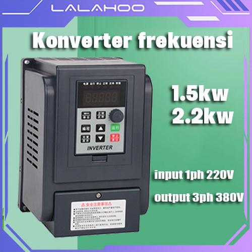Jual Inventer Frekuensi Converter AT4 1.5kw/2.2kw input 1phase 220V output 3phase 380V - 1.5KW ...