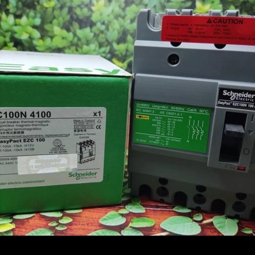 Jual MCCB EZC100N 4P 60A/75A/80A/100A SCHNEIDER - 100A - Jakarta Pusat ...