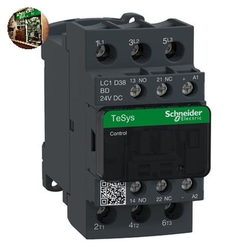 Jual KONTAKTOR SCHNEIDER LC1D38BD 3P 50A COIL 24V DC NEW - Jakarta ...