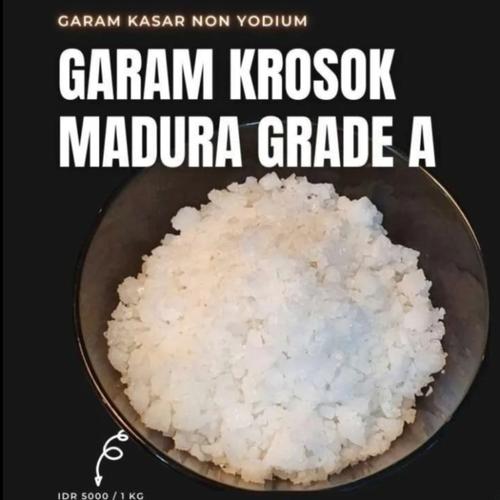 Jual Garam Madura Krosok 1 Kg Kasar Menghilangkan Kram Nyeri Sendi ...