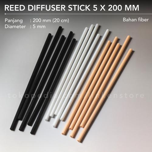 Jual Reed Diffuser Stick 5mm x 20cm ( 5 x 200 mm ) - Fiber Stik ...