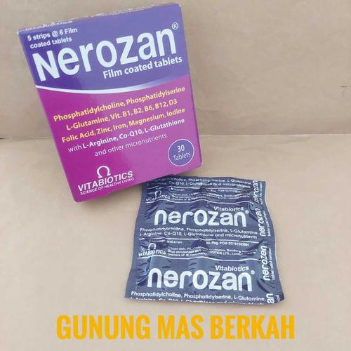 Jual Nerozan Tablet - Suplement untuk daya ingat dan insomnia - per ...