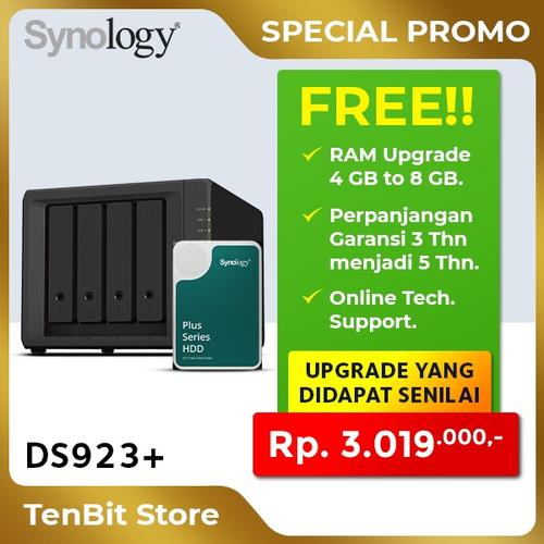 Jual SYNOLOGY DS923+ DiskStation 4 Bay NAS Network Attached Storage Backup Server Cloud Desktop ...