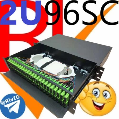Jual 96c OTB FO Adapter Pigtail SC RackMount Optical Terminal Box 96 Core - Jakarta Utara - Riv ...