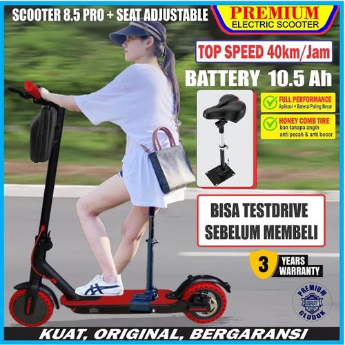 Promo SKUTER LISTRIK / ELECTRIC SCOOTER / HOVER BOARD / NINE BOT TERMURAH - DPWR SUSPENSION ...