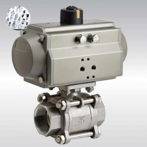 Jual ACTUATOR BALL VALVE DN 100 PORT 4" 3PC SS 316 KOBE CONTROL - Kota ...