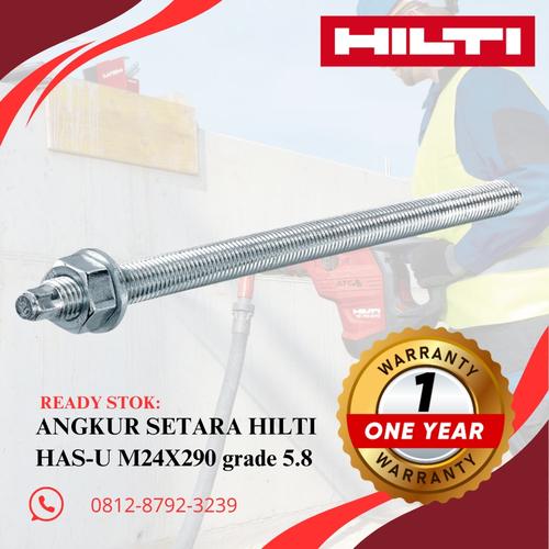 Jual ANGKUR ORI 100% HILTI HAS U M24 x 160 Grade 5.8 - Kota Tangerang ...