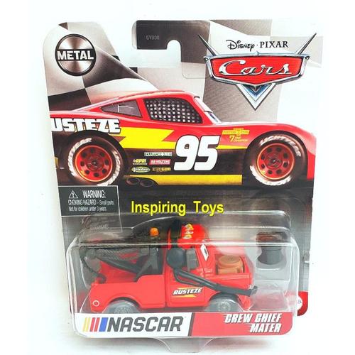 Jual Disney Pixar Cars NASCAR Mater Crew Chief - Jakarta Pusat - arella ...