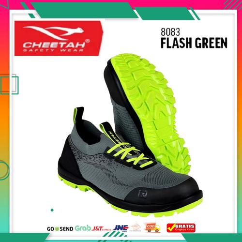 Jual Sepatu Safety Cheetah Reflex 8038 Flash Green SoleGard Promo - 40 ...