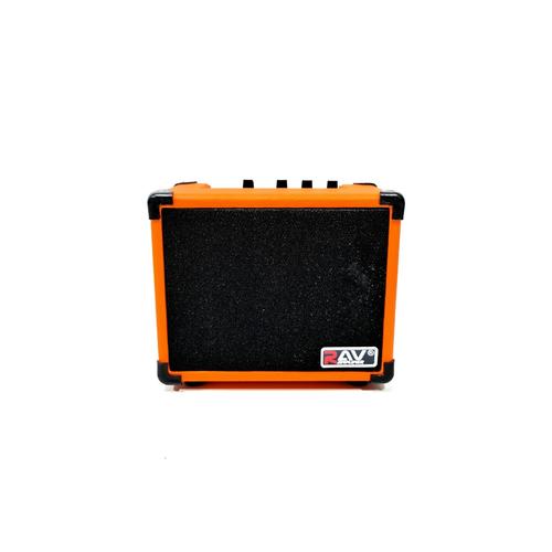 Jual Amplifier Mini Gitar Akustik dan Elektrik Merk Rav Warna Orange ...