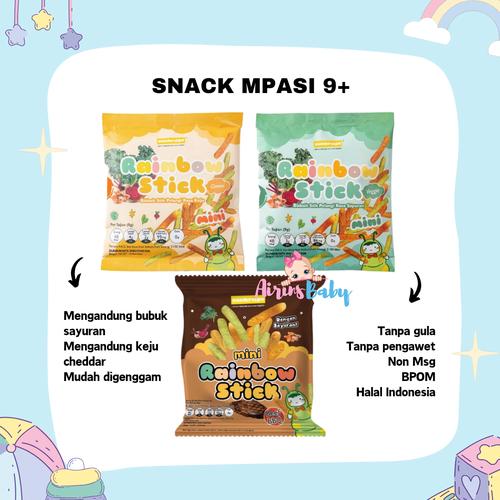 Jual RAINBOW STICK SUNKRISPS 8GR BISKUIT BAYI PELANGI SNACK MPASI BAYI ...