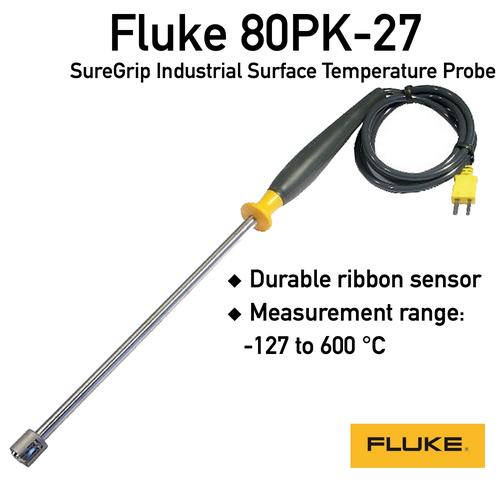 Jual Fluke 80PK-27 SureGrip Industrial Surface Temperature Probe - Kota ...