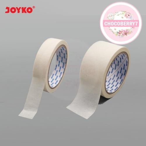 Jual Joyko Masking Tape Lakban Kertas Warna Cream Joyko 24 mm x 20 ...