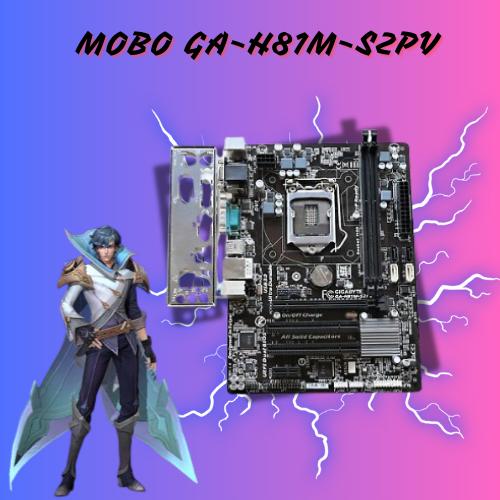 Jual GIGABYTE GA-H81M-S2PV (rev. 3.0) MOTHERBOARD LGA1150 - Jakarta ...