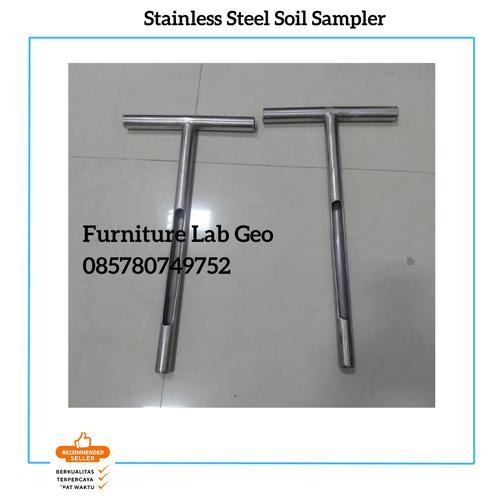 Jual Stainless Steel Soil Sampler Auger Bor Sampling Tanah Ekonomis 100 ...