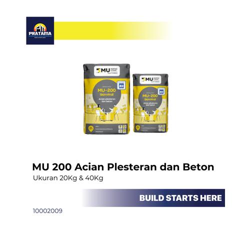 Jual MU 200 40 kg Acian Plesteran & Beton - Kab. Bekasi - PRATAMA ...