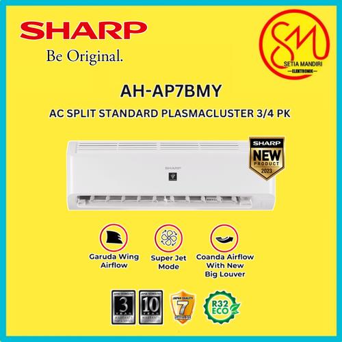 Promo AC SHARP AH-AP7BMY / 7 BMY AC SPLIT 3/4 PK STANDARD PLASMACLUSTER GARUDA SERIES Cicil 0% ...