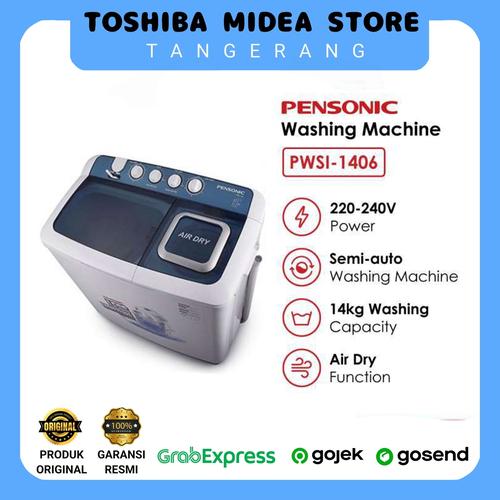 Jual MESIN CUCI 2 TABUNG 14 KG PANASONIC - PWSI 1406 - Kota Tangerang ...