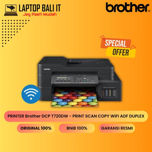 Jual PRINTER BROTHER DCP T720DW - PRINT SCAN COPY WIFI ADF DUPLEX - TANPA TINTA - Kota Denpasar ...