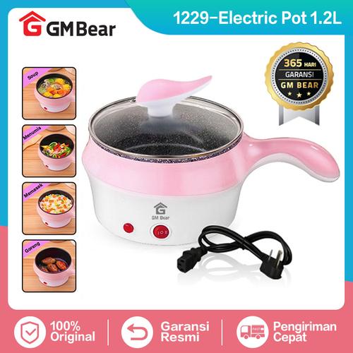 Jual GM Bear Panci Listrik Serbaguna 1.2L P0259 - Electric Cooking Pot - 1229-Pink - Kota ...