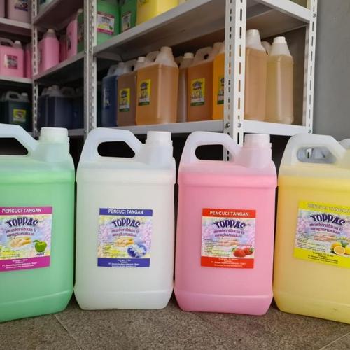 Jual TOPPAS Hand Soap, Sabun Cuci Tangan Toppas isi 5 Liter - apel ...
