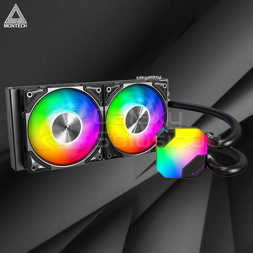 Promo MONTECH HYPERFLOW 240 ARGB Liquid CPU Cooler - Black / White ...